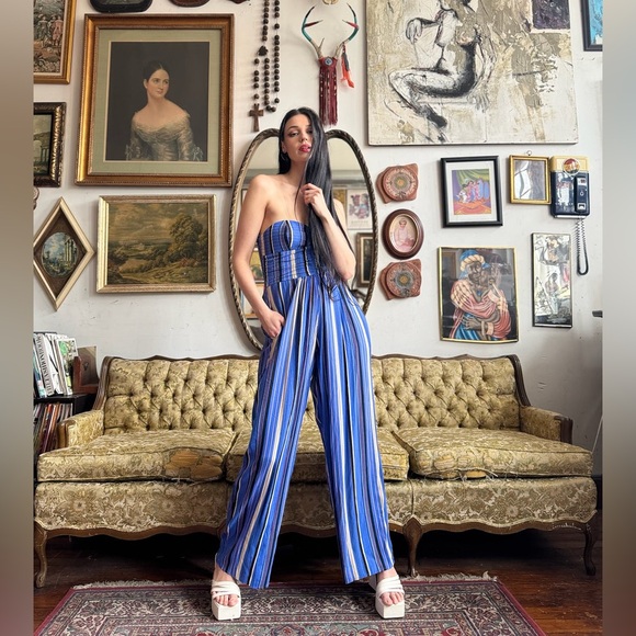 Band of Gypsies | Pants & Jumpsuits | Band Of Gypsies Vibrant Blue ...